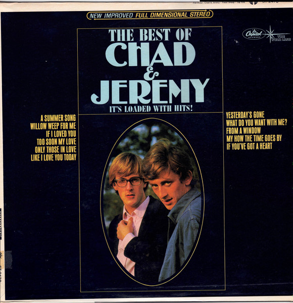 Chad & Jeremy – The Best Of Chad & Jeremy (Vinyl) - Hi-Fi Hits